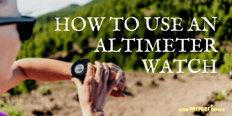 How to Use an Altimeter Watch - Know Prepare Survive
