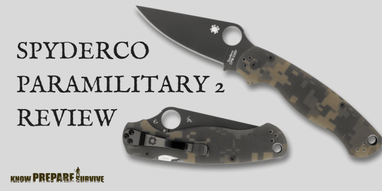 Spyderco Paramilitary 2 Knife Review - The Best EDC Folding Knife?