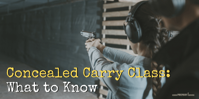 Concealed Carry Classes: What to You Need to Know and Bring